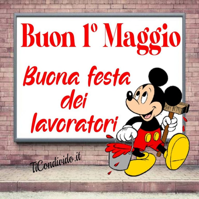 Le più Belle Immagini per il Buon 1 Maggio per WhatsApp!