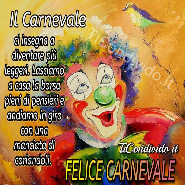 Immagini Buon Carnevale perché a carnevale ogni immagine è speciale!